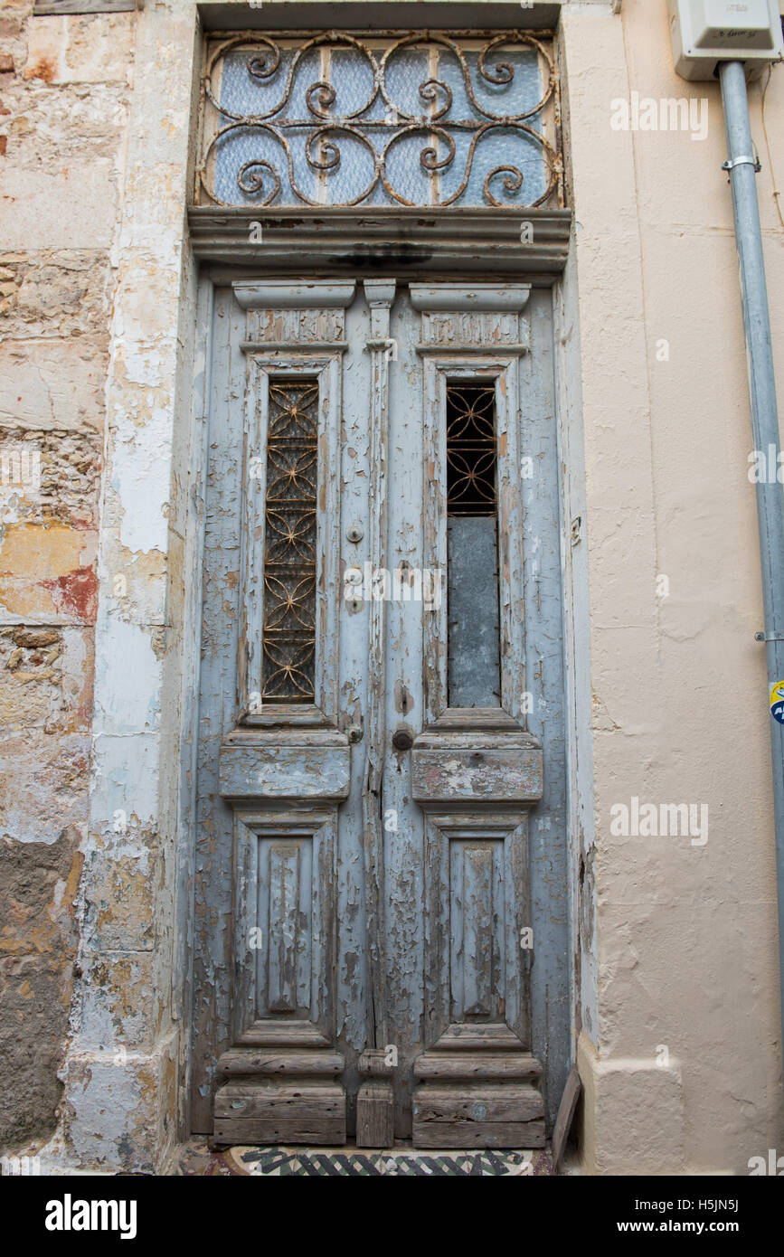 old downtown door Stock Photo - Alamy