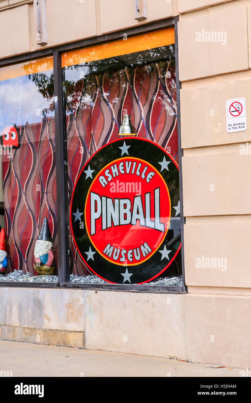 The Pinball Museum window graphics located on Battle Square in downtown ...