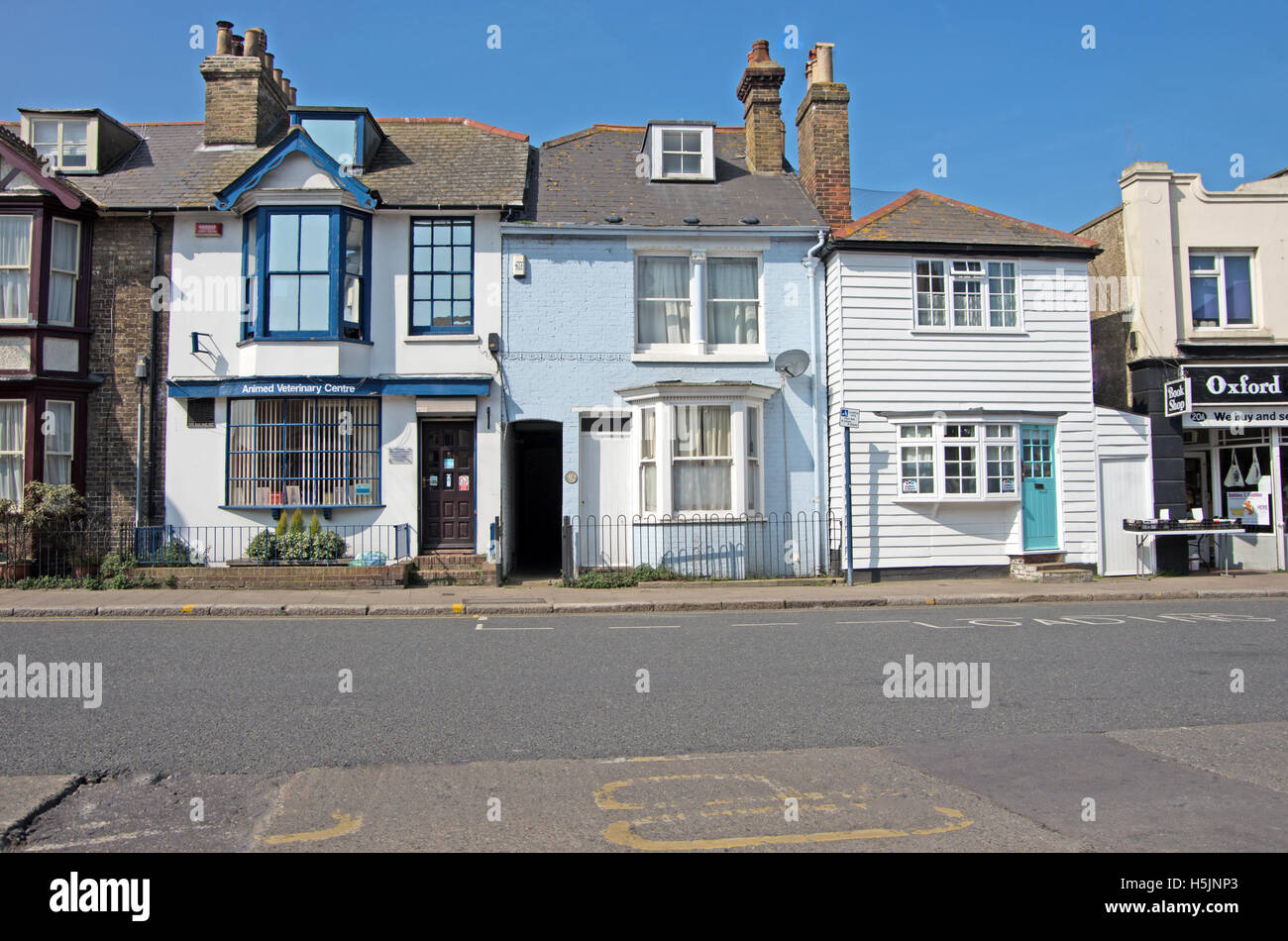 Whitstable, Kent, House, England Stock Photo - Alamy