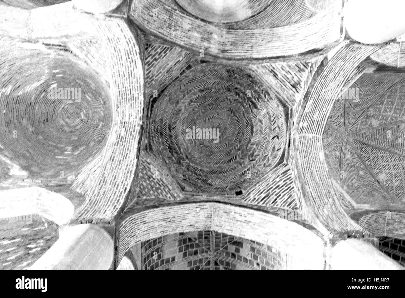 blur in iran abstract texture of the religion architecture mosque roof ...