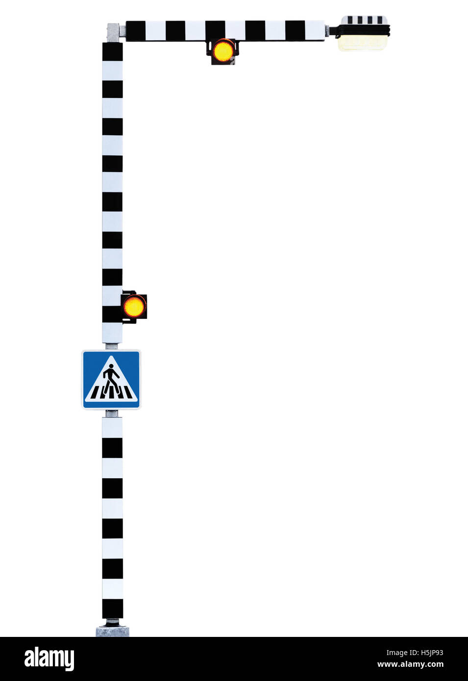 Zebra crossing sign pedestrian cross alert warning, Belisha Beacons ...