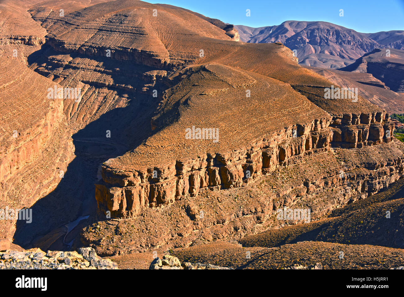 Landscape view of high Atlas Mountains, Morocco Stock Photo - Alamy