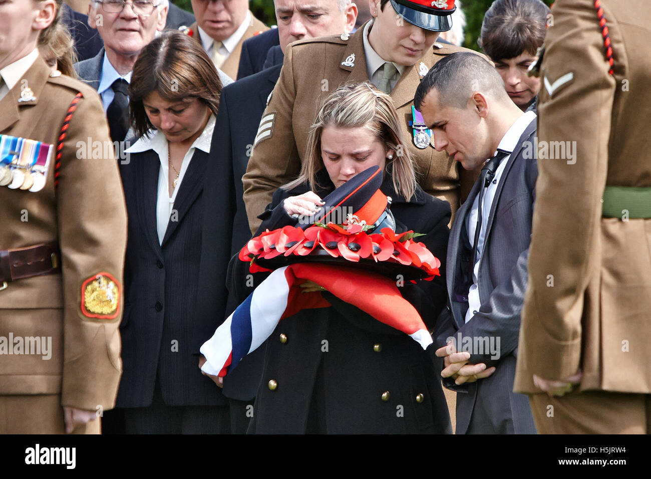 Funeral of Lance Corporal Michael Foley, Adjutant General's Corps who ...