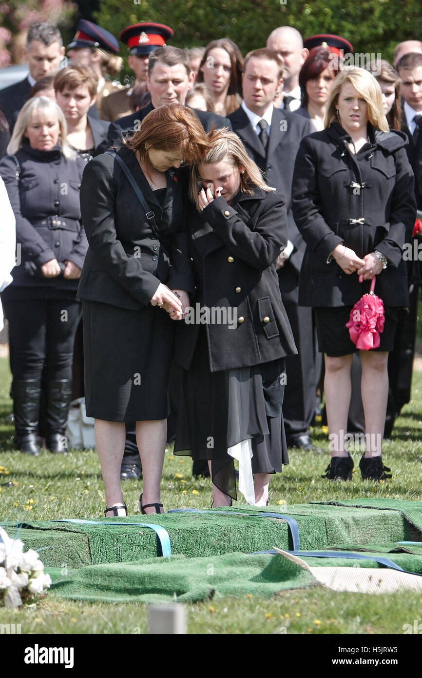 Funeral of Lance Corporal Michael Foley, Adjutant General's Corps who ...