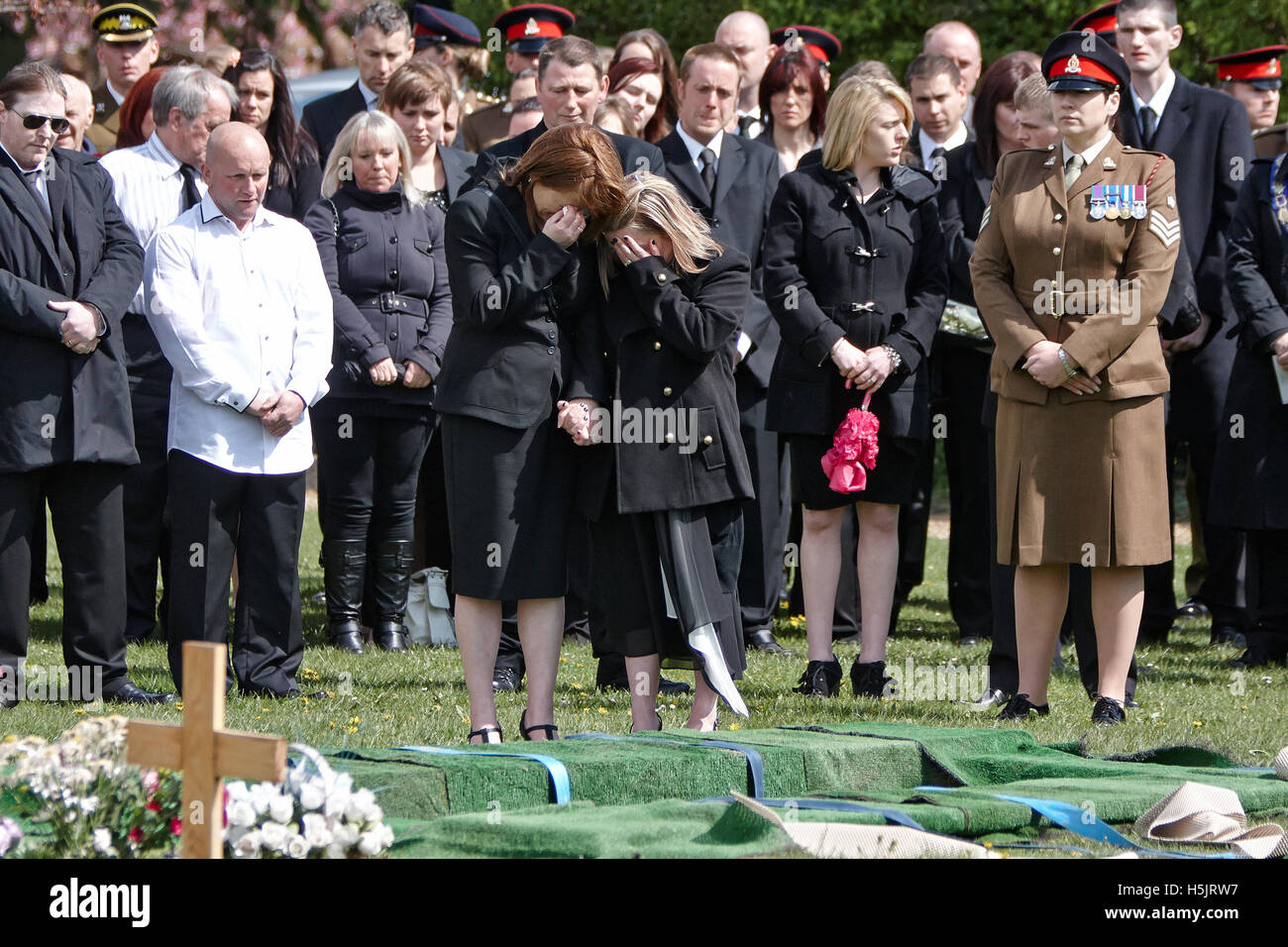 Funeral of Lance Corporal Michael Foley, Adjutant General's Corps who ...