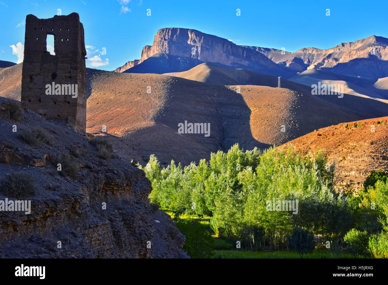 Landscape view of high Atlas Mountains, Morocco Stock Photo - Alamy