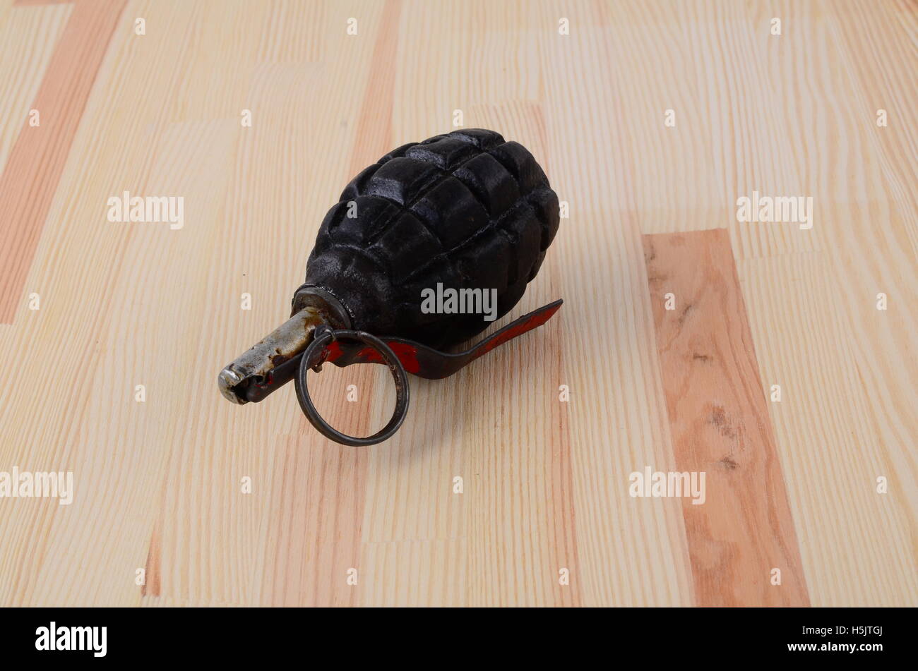 hand grenade isolated on a white background Stock Photo - Alamy