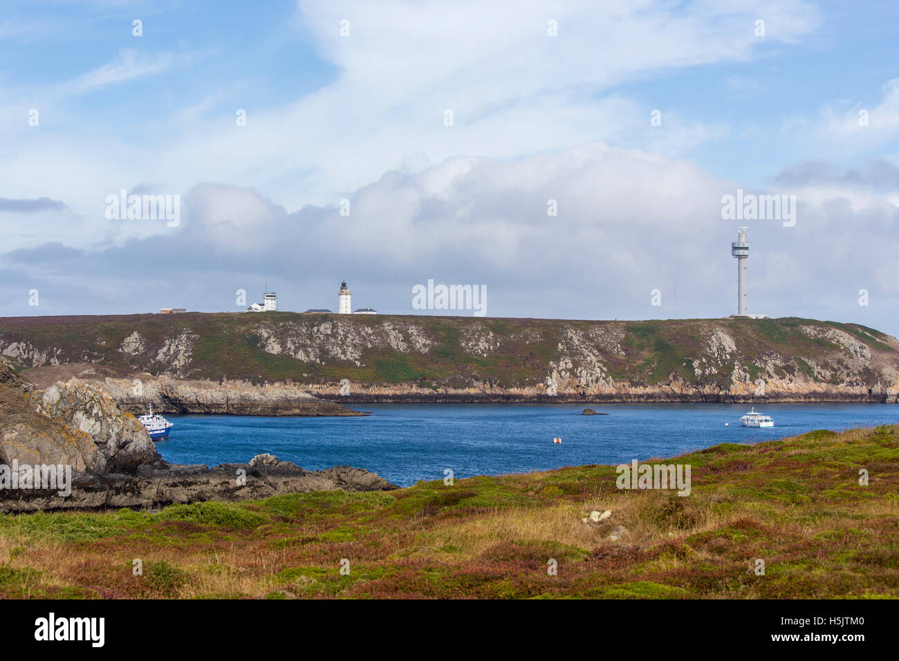 Ouessant lighthouse hi-res stock photography and images - Alamy