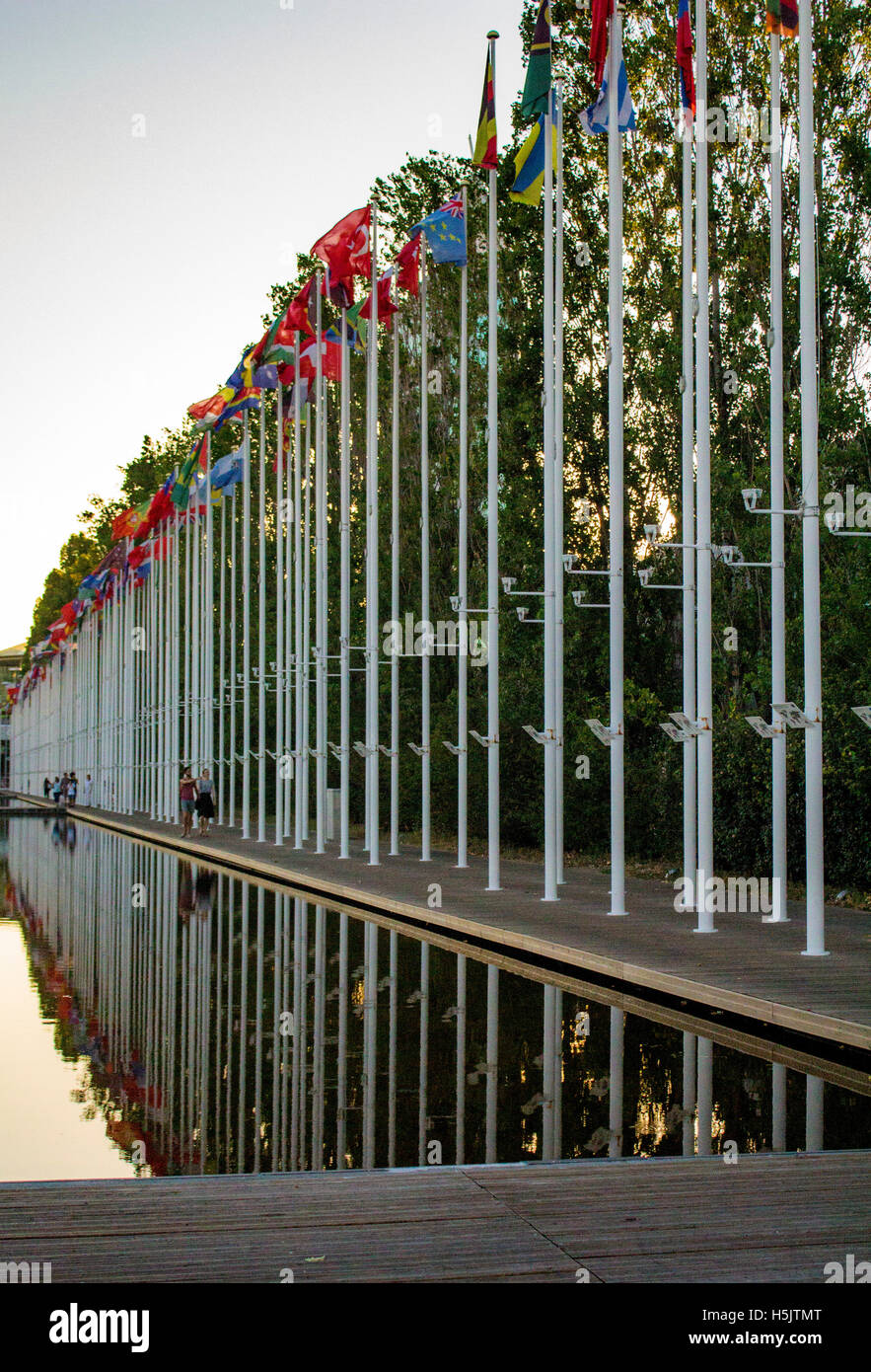 The EXPO 98 area in Lisbon Stock Photo - Alamy