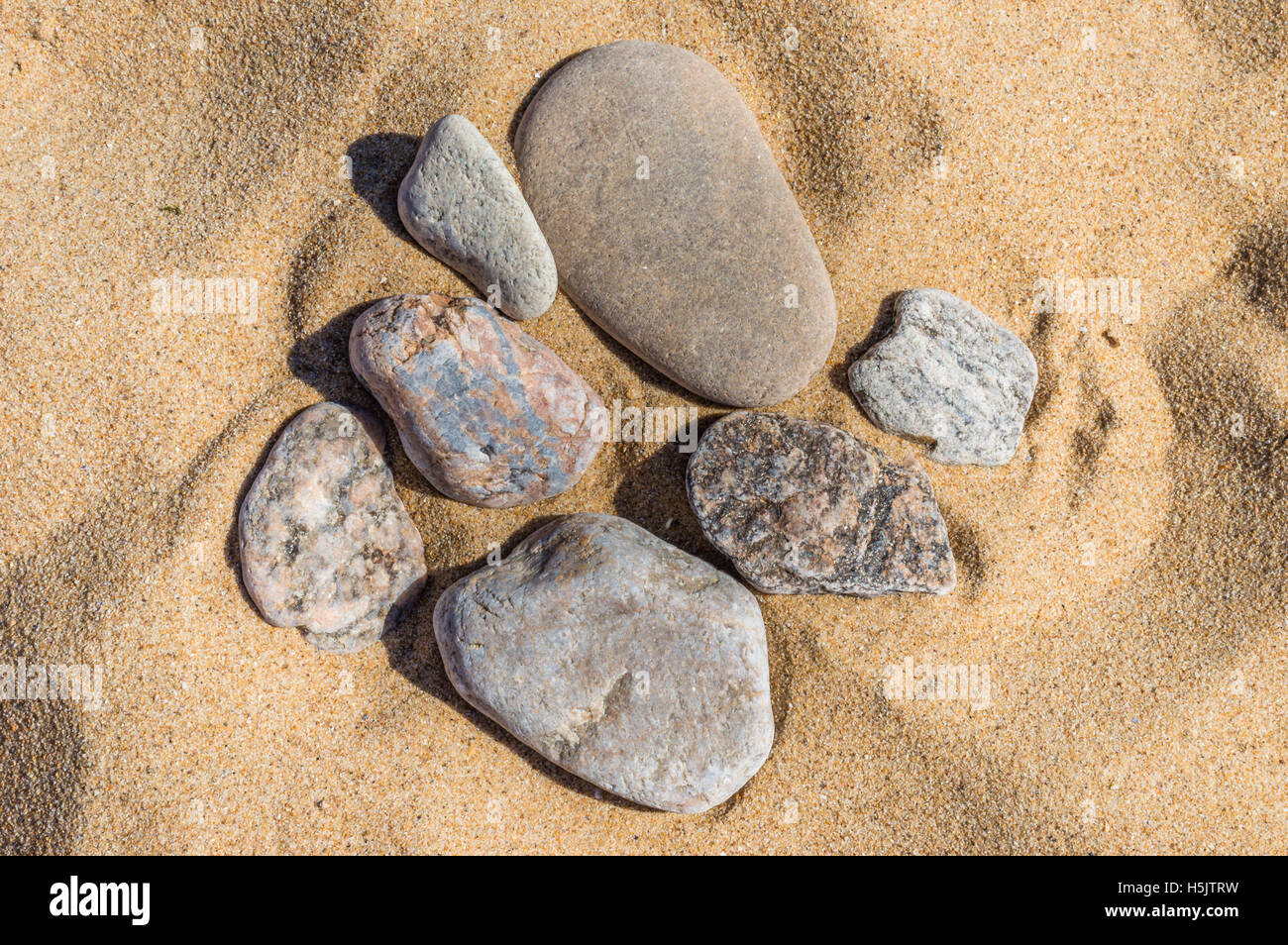 Sand and stone pebbles Stock Photo - Alamy