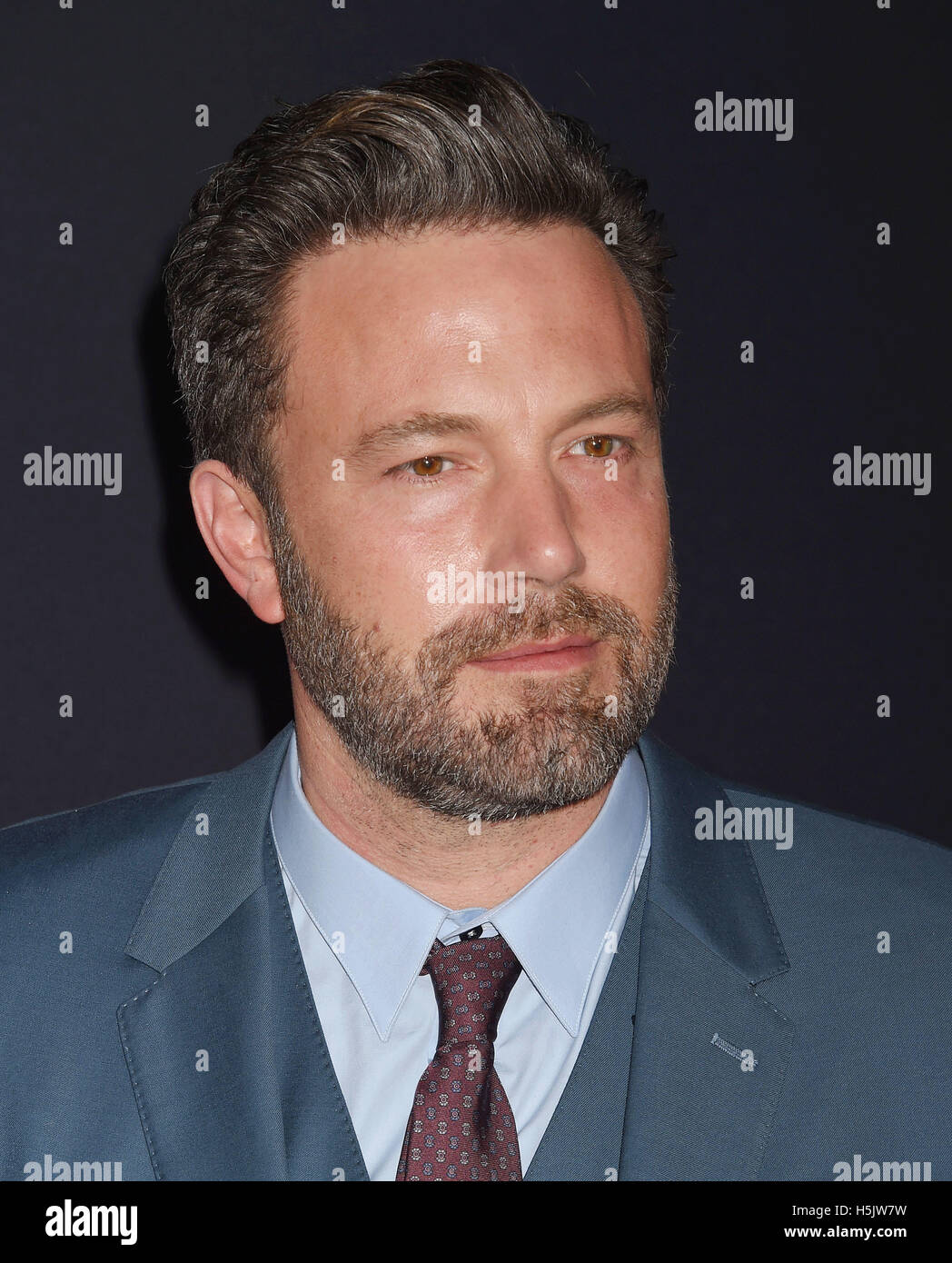 BEN AFFLECK US film actor in October 2016. Photo Jeffrey Mayer Stock ...