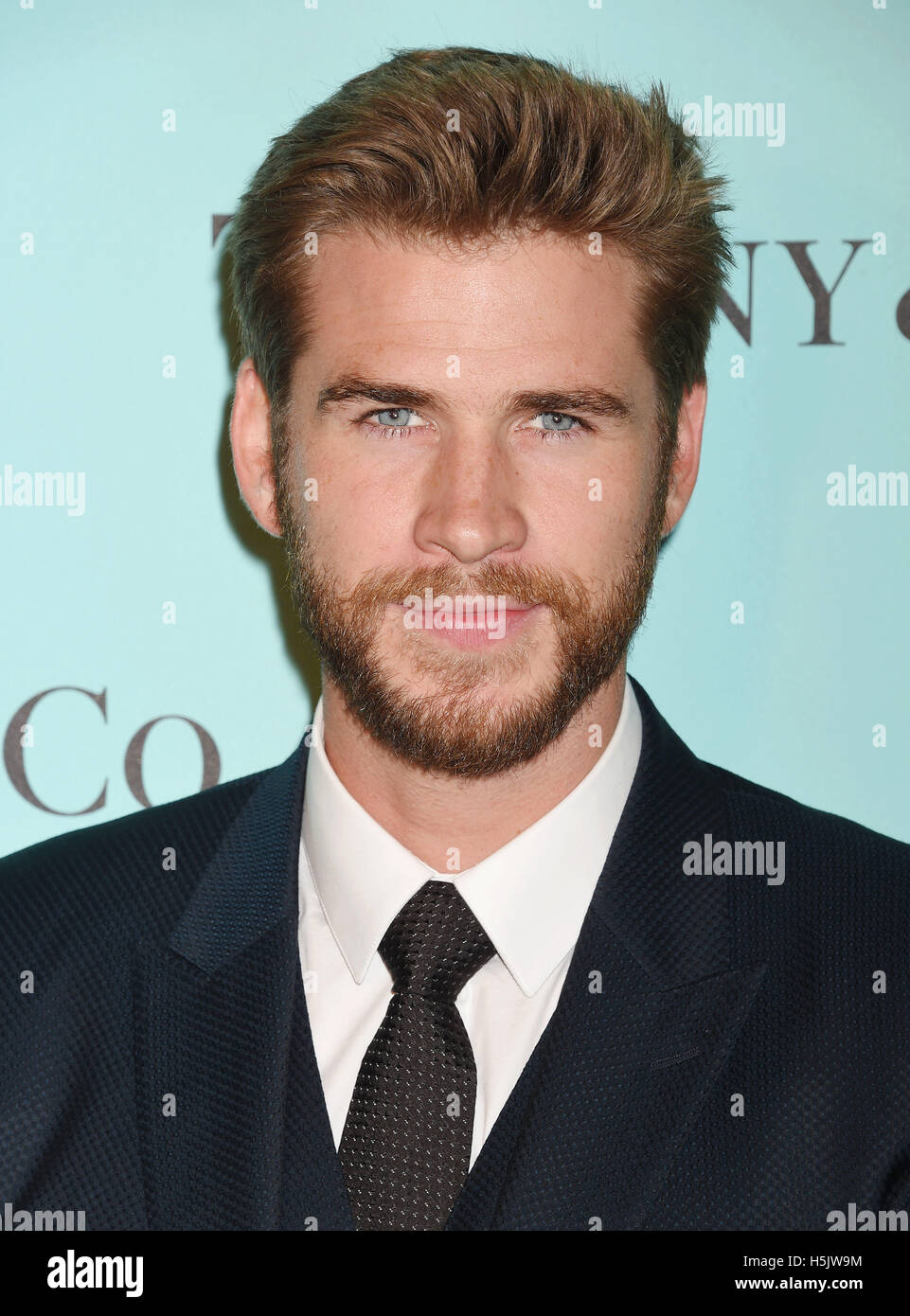 LIAM HEMSWORTH US film actor in October 2016. Photo Jeffrey Mayer Stock ...