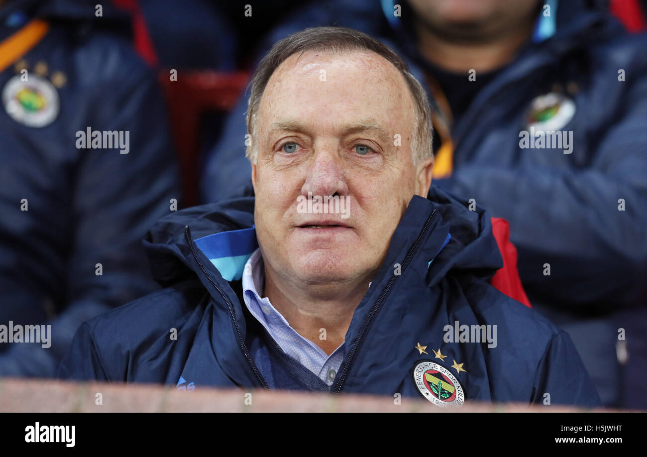Fenerbahce manager Dick Advocaat during the UEFA Europa League match at ...
