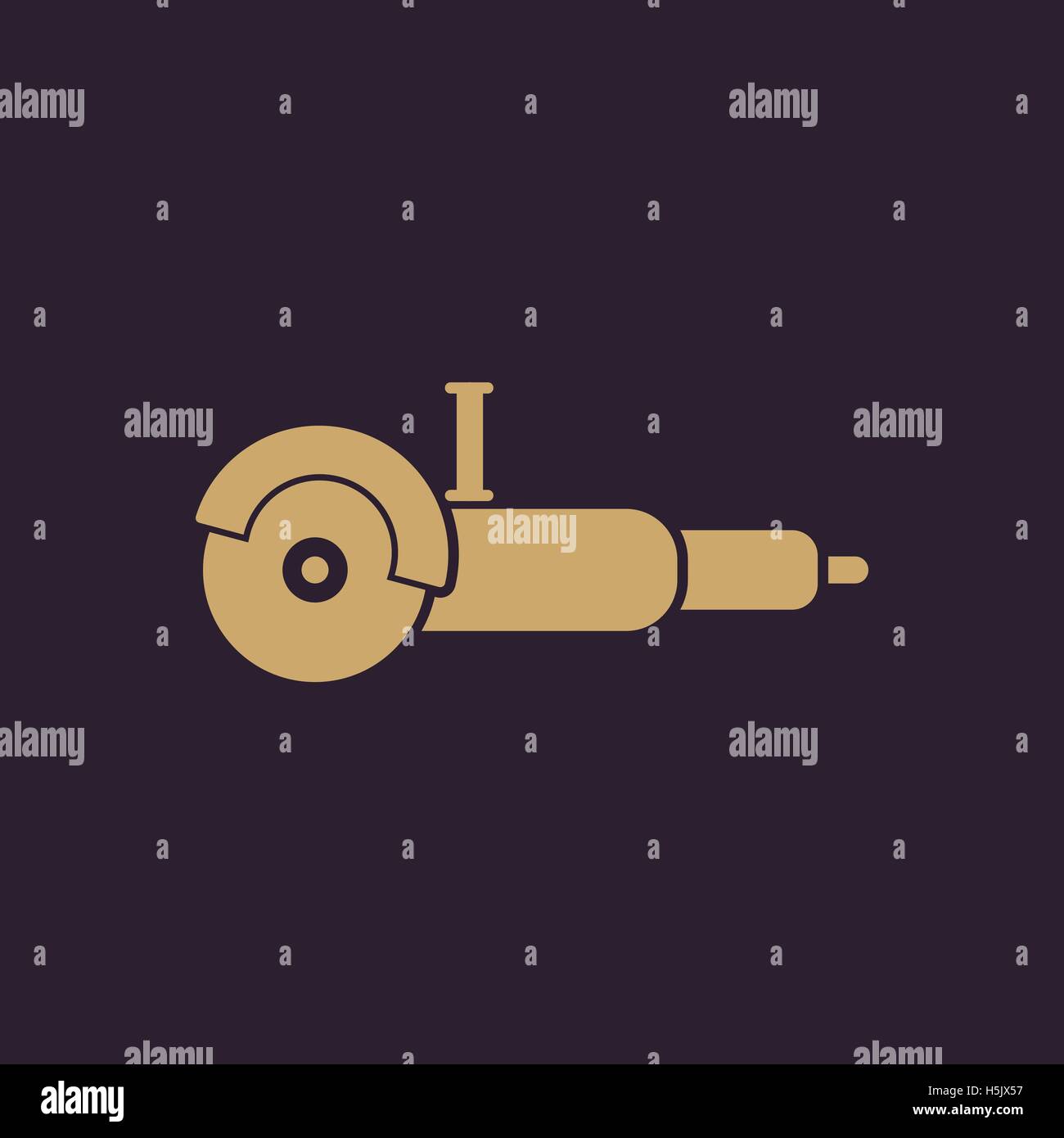 The grinder icon. Grinder symbol. Flat Stock Vector Image & Art - Alamy