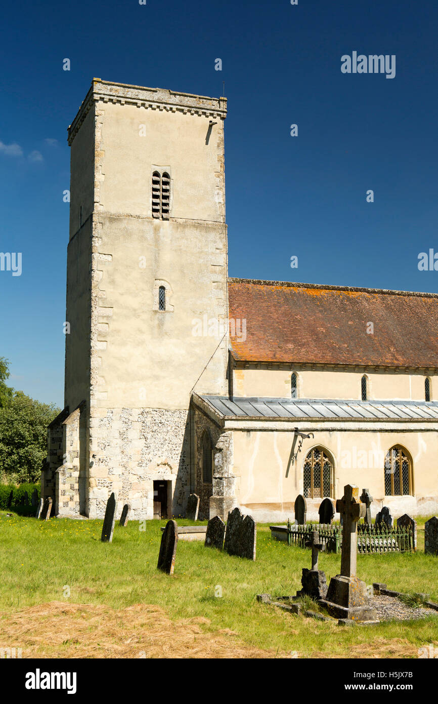 UK, England, Wiltshire, Netheravon, All Saints Church Stock Photo - Alamy