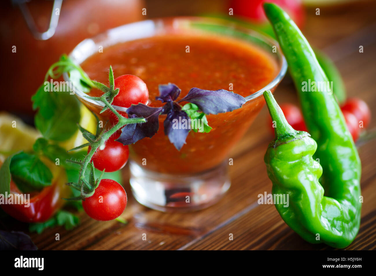 Adjika sauces from fresh vegetables Stock Photo - Alamy