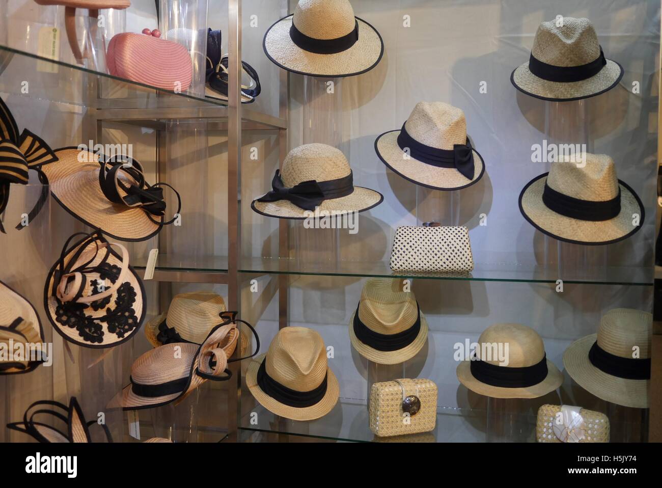 Pasay, Philippines. 20th Oct, 2016. Displays of hats during Manila FAME ...