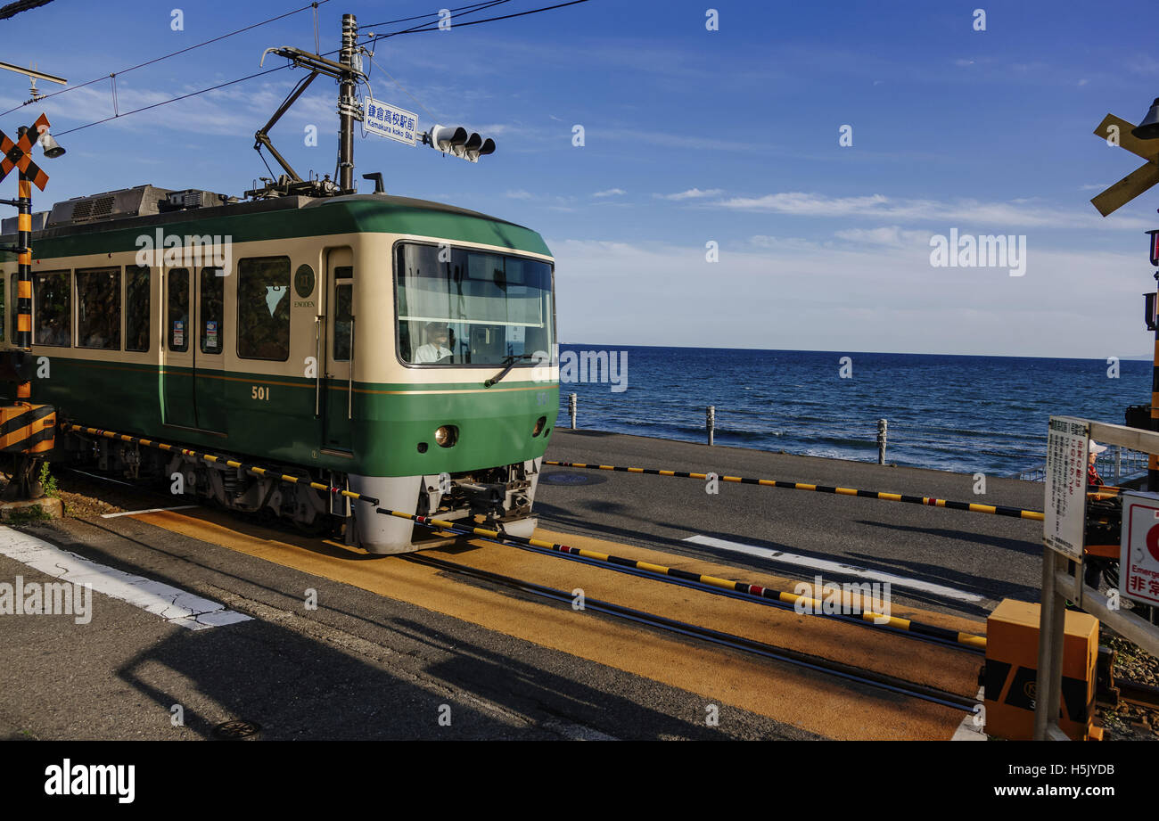 Enoden railway hi-res stock photography and images - Alamy