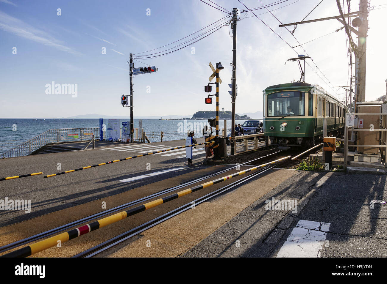 Enoden railway hi-res stock photography and images - Alamy
