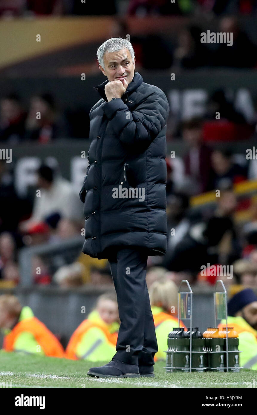 Manchester United manager Jose Mourinho Stock Photo - Alamy
