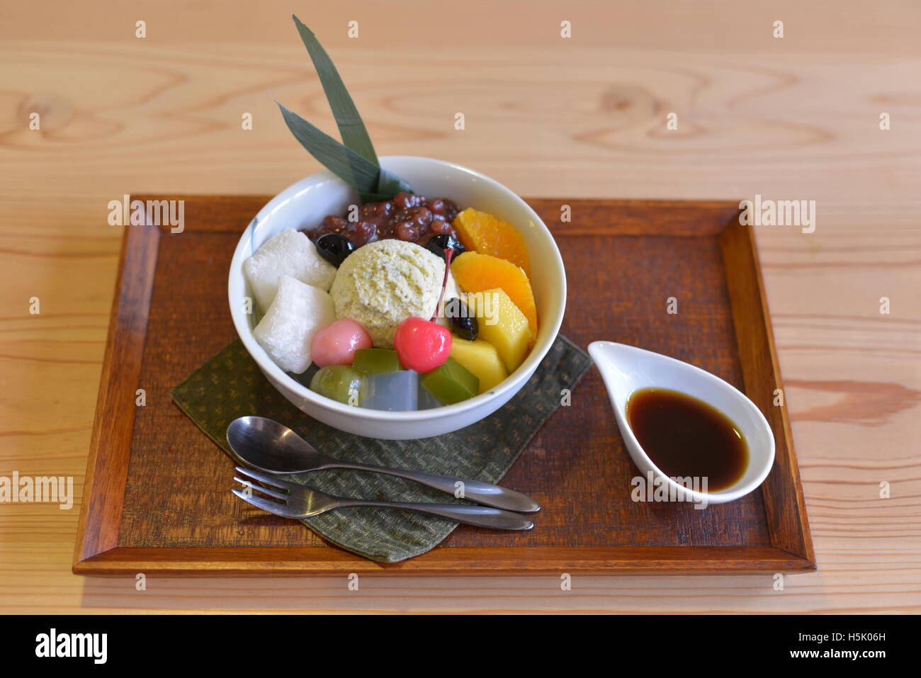 Cafe Tosa Tea Cafe Japan Stock Photo - Alamy