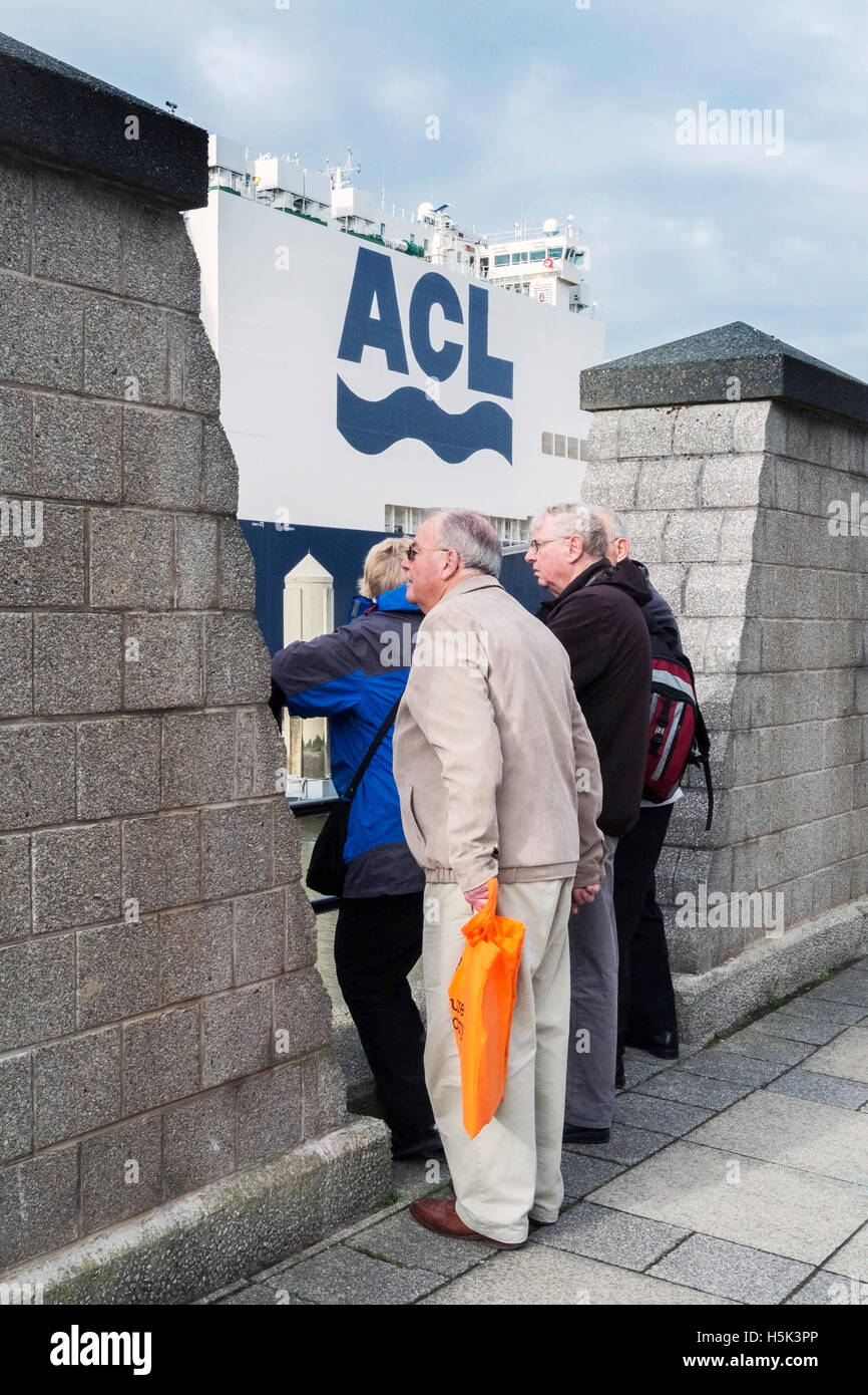 ACL 'Atlantic Sea' Royal christening, Liverpool, Merseyside, 2016 Stock ...