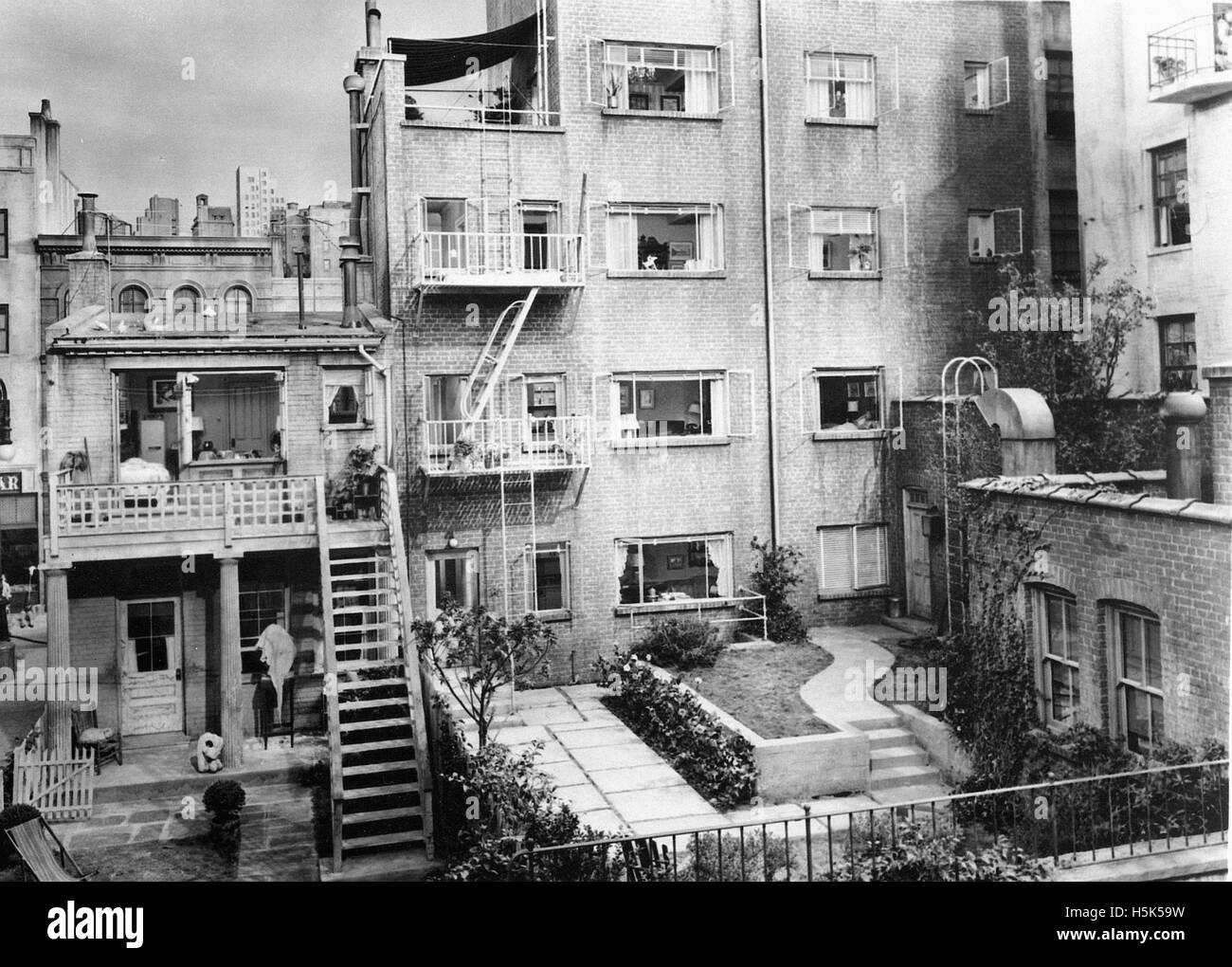 Rear Black and White Stock Photos & Images - Alamy