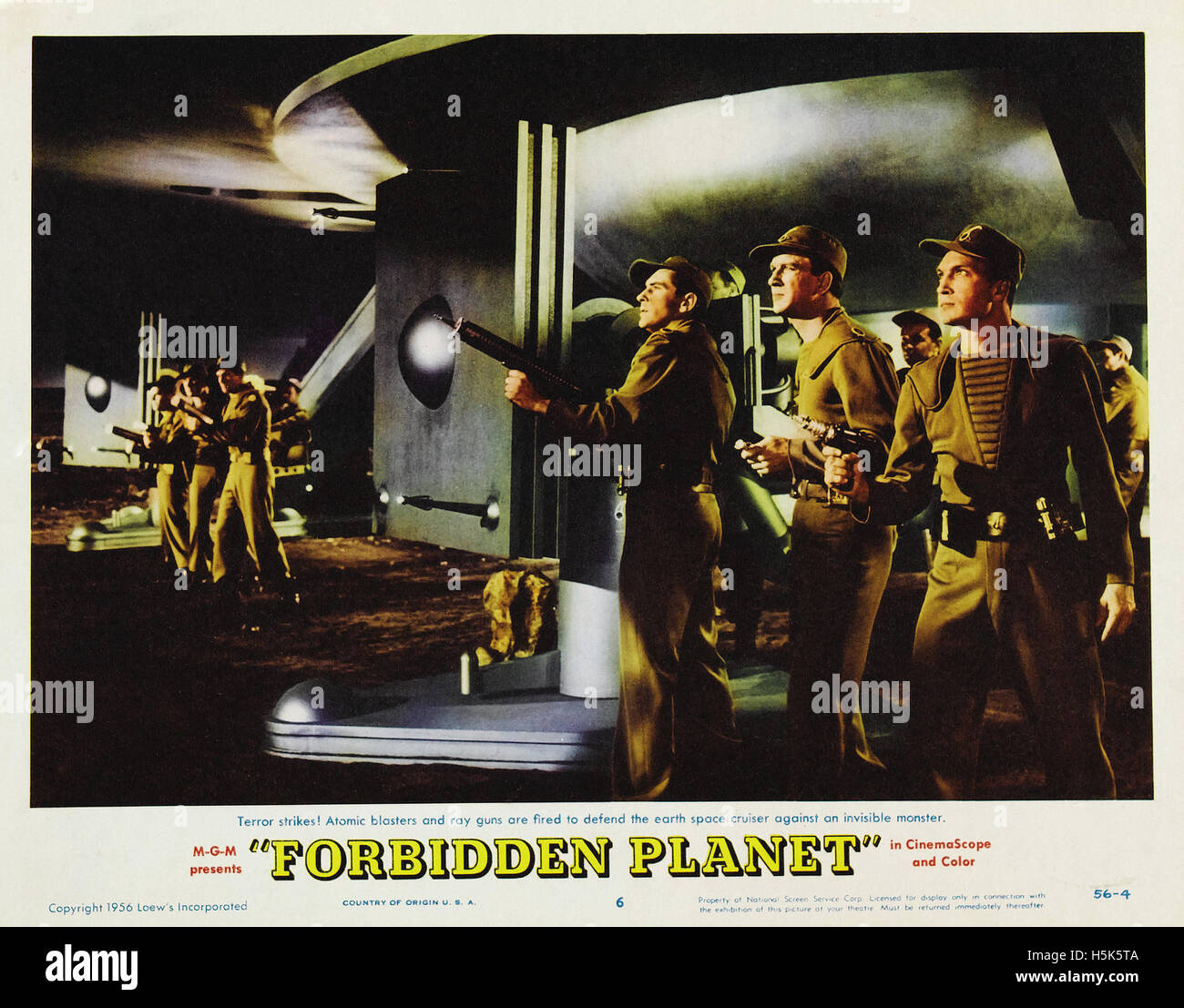 Forbidden Planet - Director Fred McLeod Wilcox - 1956 - Movie Poster ...