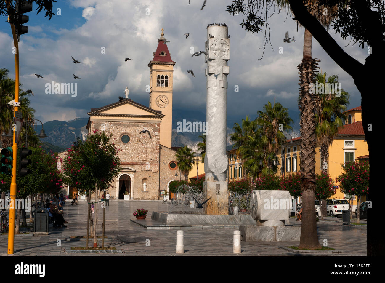 Italy. Marina di Carrara Tuscany,Italy. Sept 2016 Stock Photo - Alamy