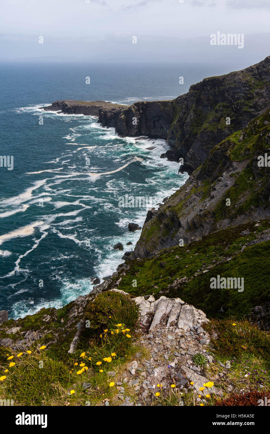 Fogher Cliffs in Ireland Stock Photo - Alamy
