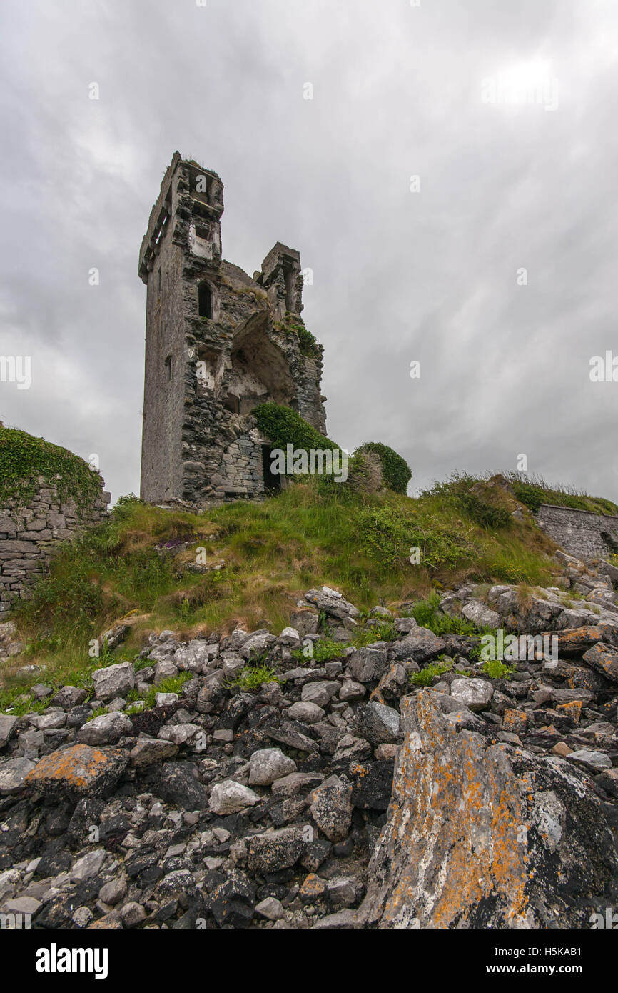 Boston Castle in Ireland Stock Photo - Alamy