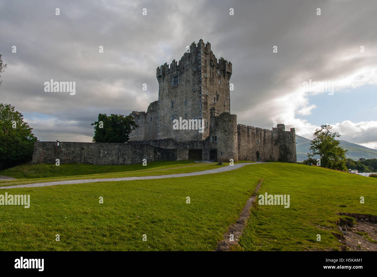 Ross Castle Killarney Stock Photo - Alamy