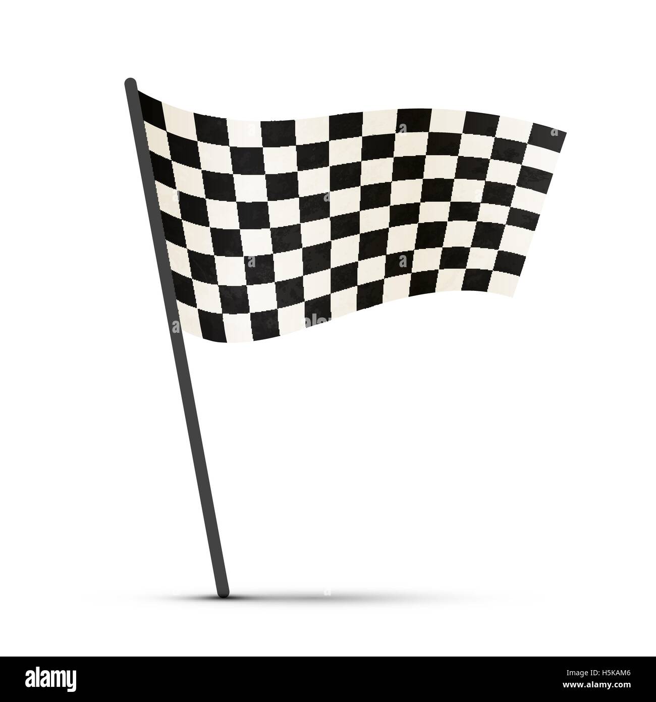 Checkered Racing Finish Line