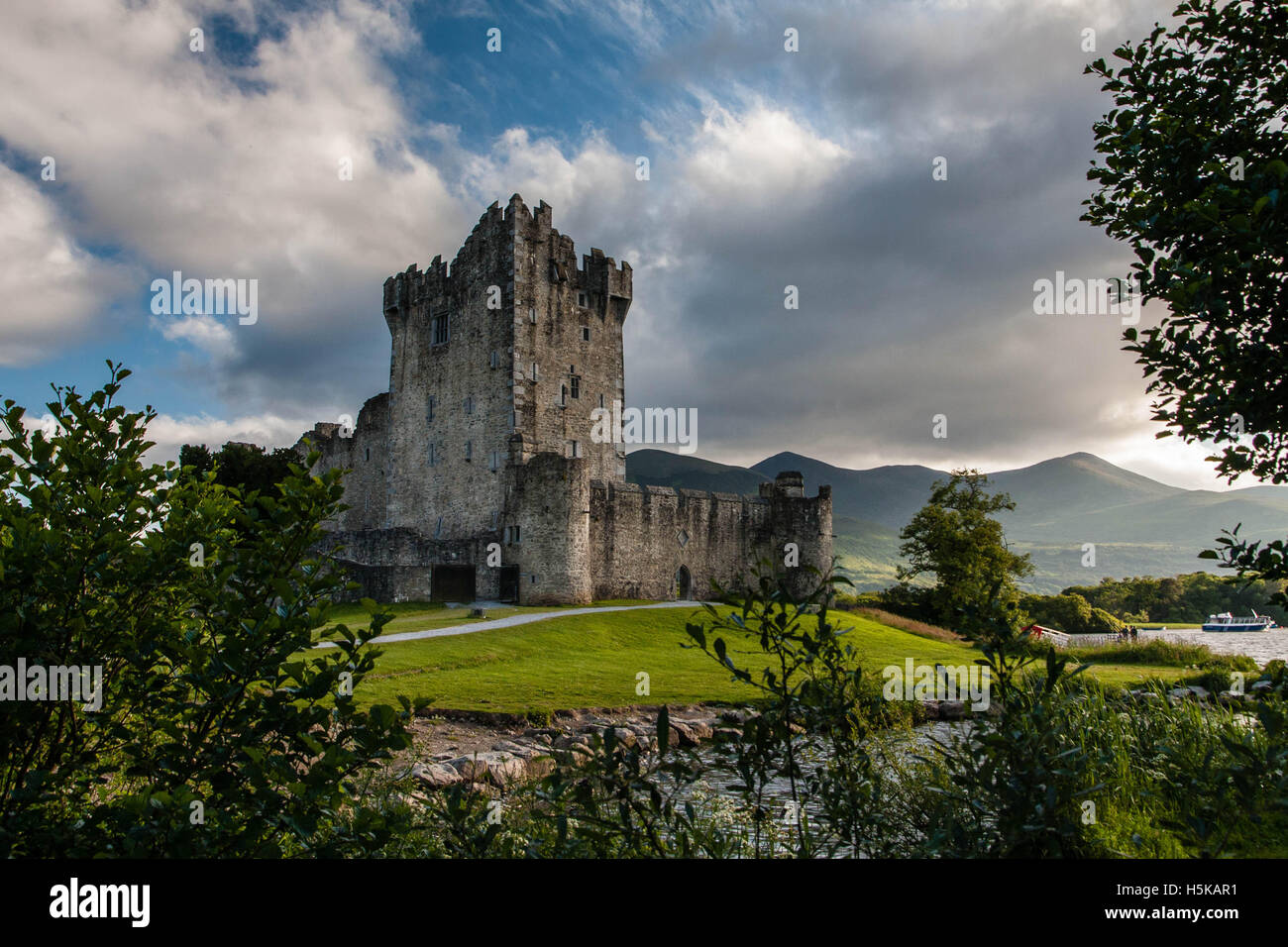 Ross Castle Killarney Stock Photo - Alamy