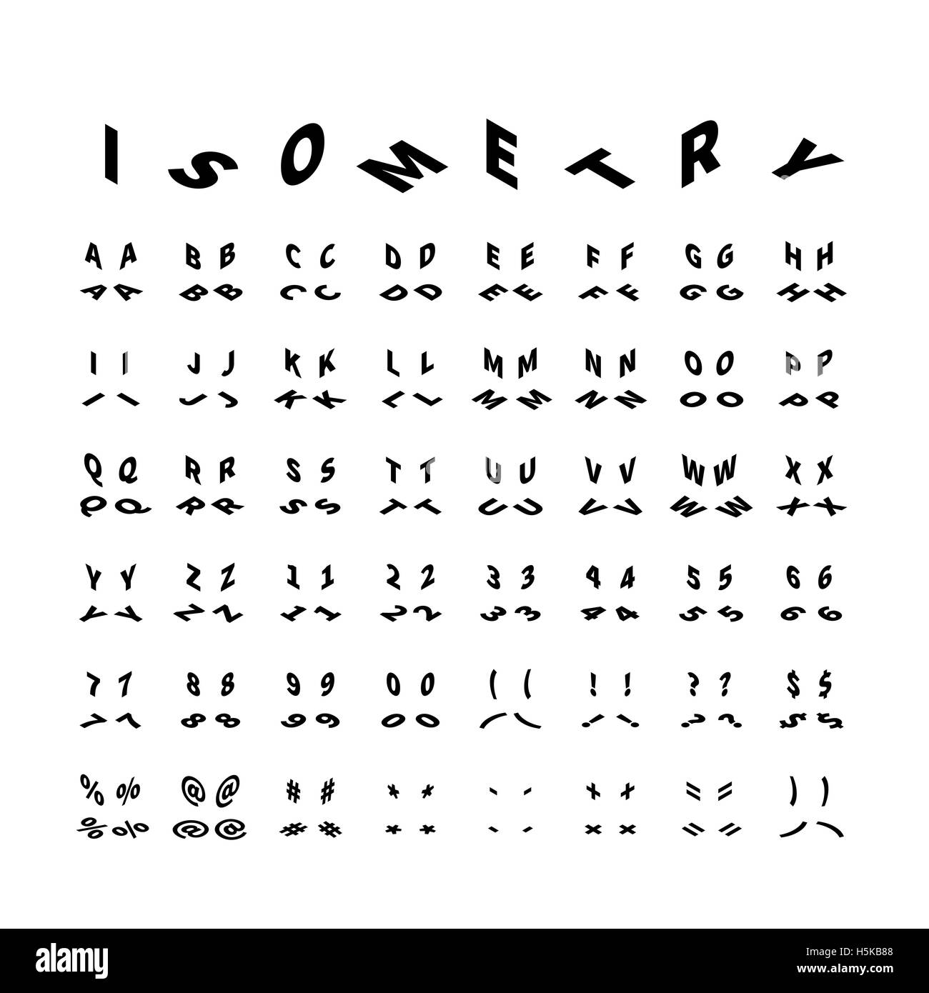 Roman Latin Alphabet