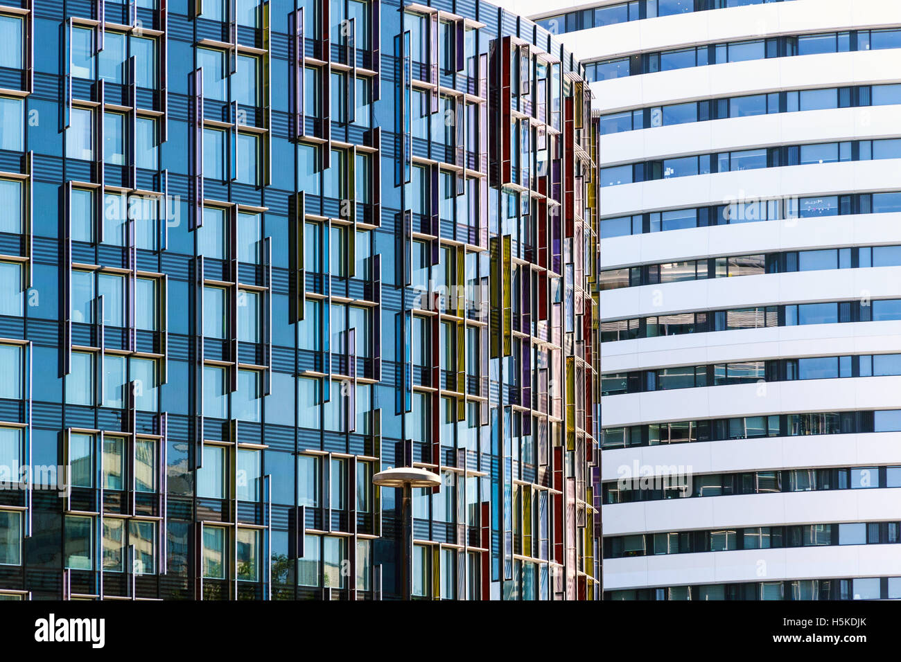 Abstract Architecture of a Modern Building Stock Photo - Alamy