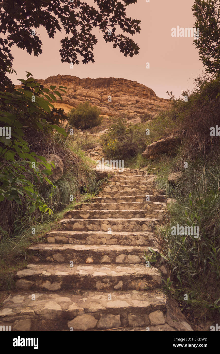 Anento. Zaragoza province. Spain Stock Photo - Alamy