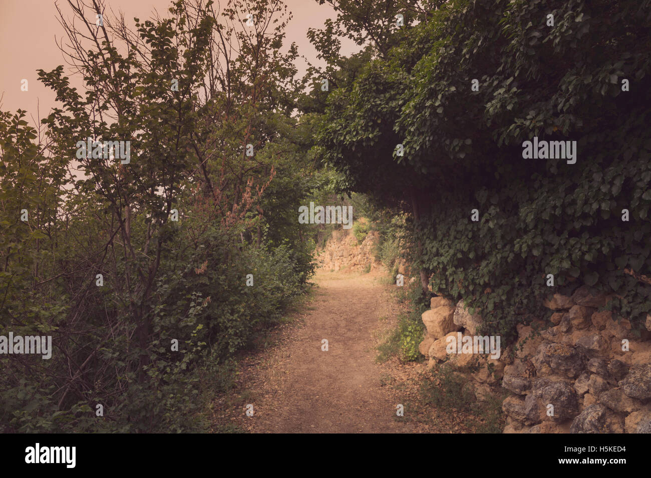 Anento. Zaragoza province. Spain Stock Photo - Alamy