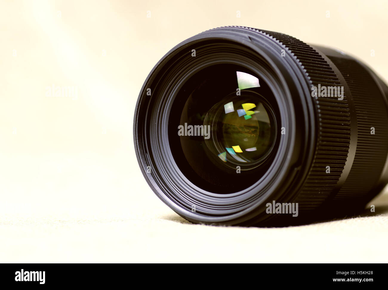 toned monochrome background of lens flare object Stock Photo - Alamy