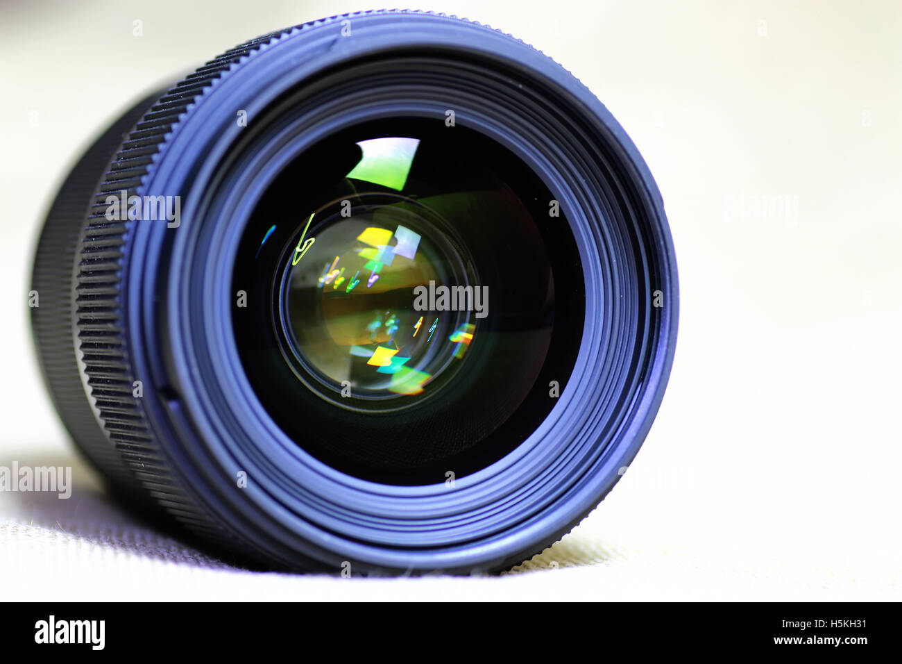 background of lens flare object Stock Photo - Alamy