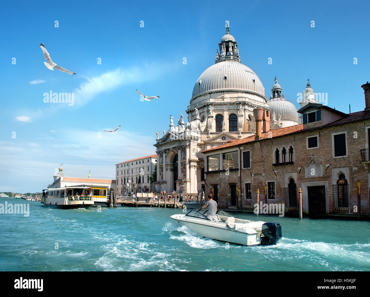 Basilica di Santa Maria della Salute in Venice, Italy Stock Photo - Alamy