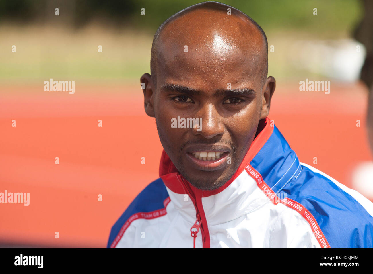 Mo Farah (Mohamed Muktar Jama Farah Stock Photo - Alamy