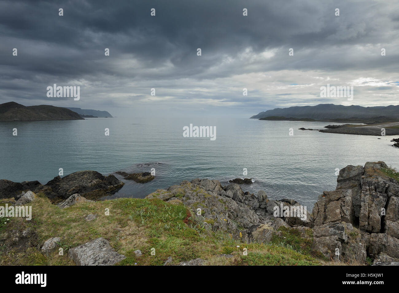 landscape of Mageroya Island, Finnmark, Norway Stock Photo - Alamy