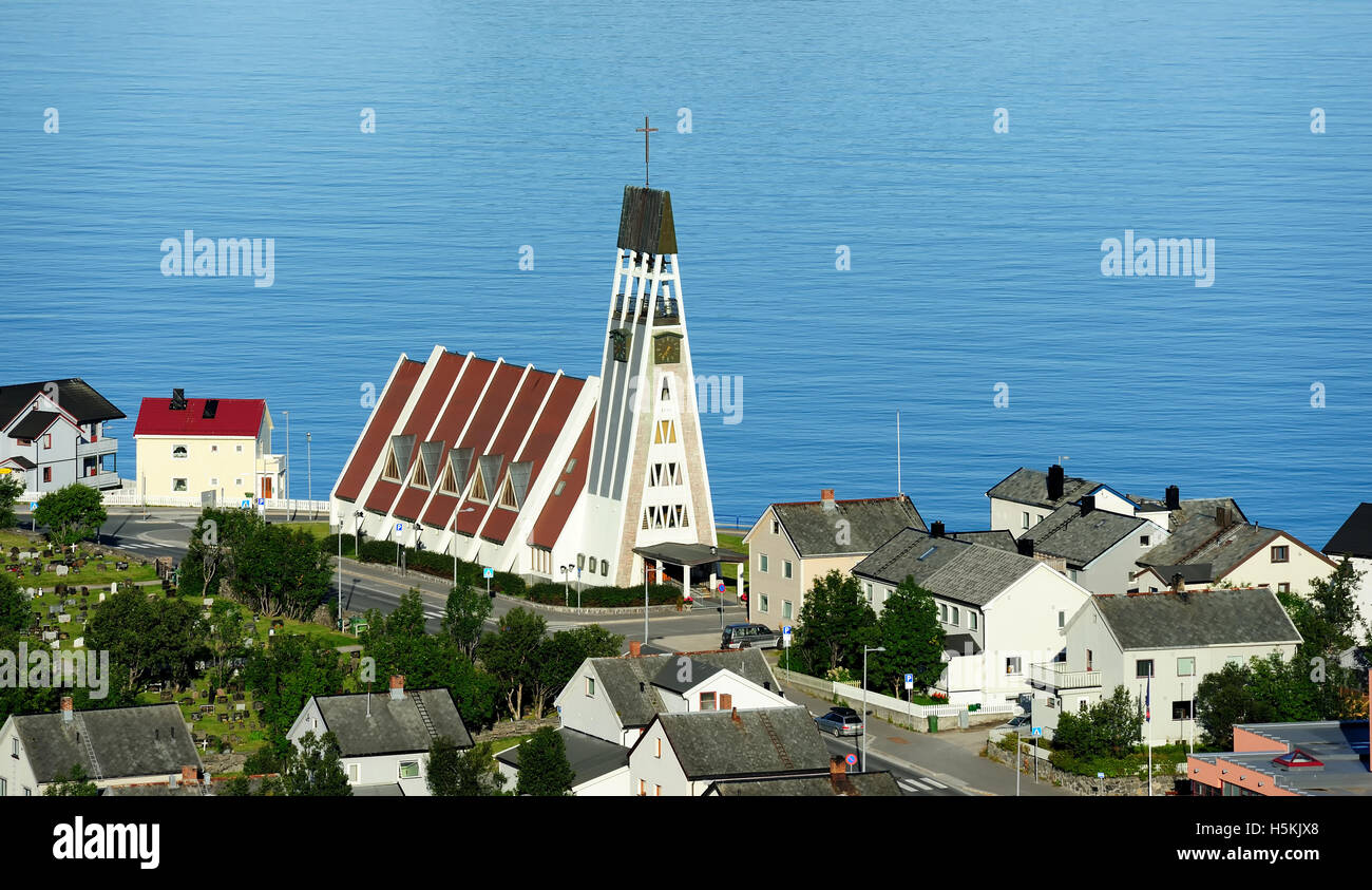 Hammerfest Church (Hammerfest kirke) is the main parish church in ...