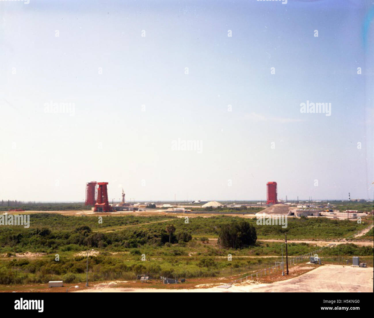 An image from the Atlas Collection showing a rocket's final stage being ...