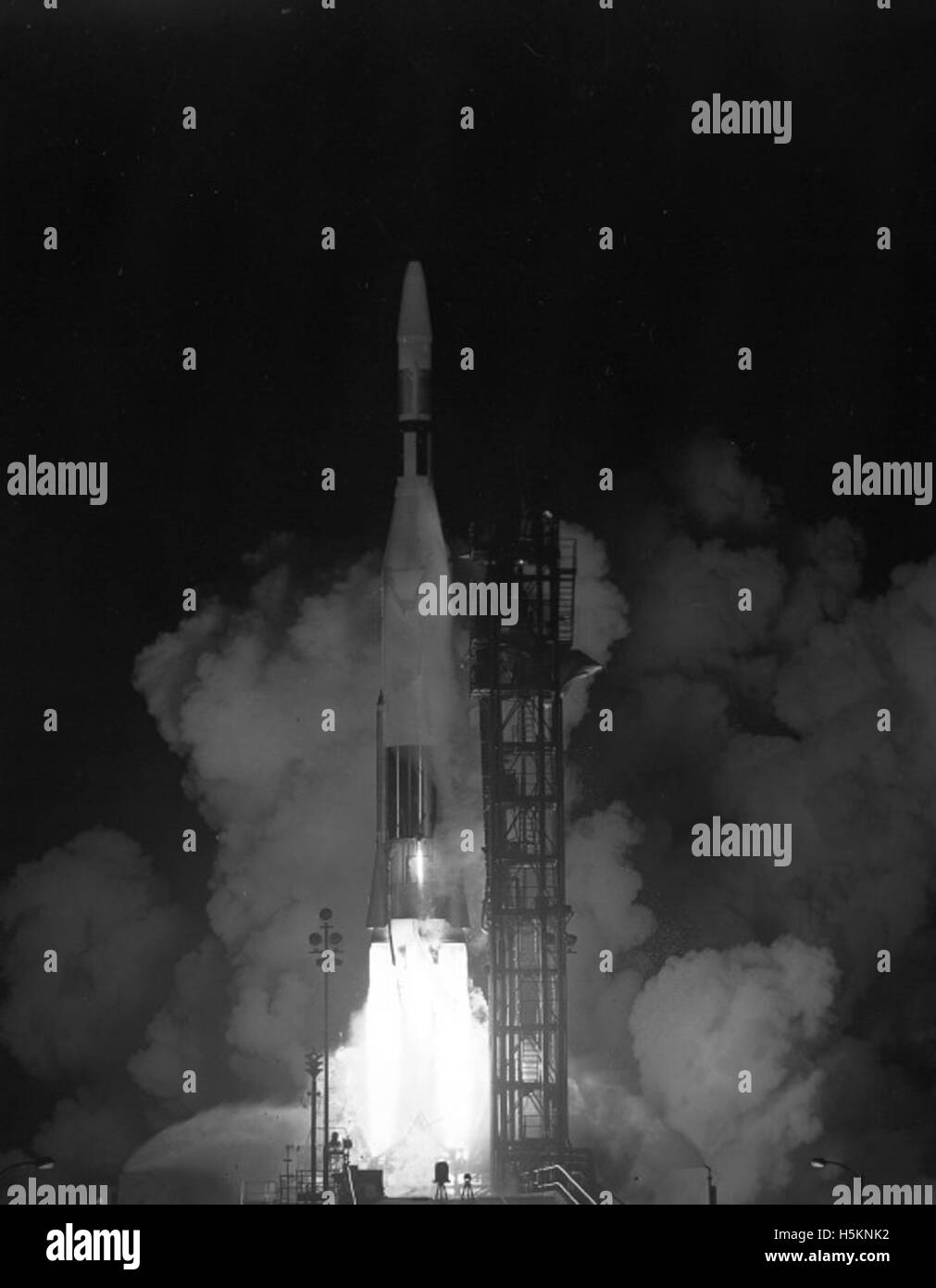 This image from the Atlas Collection shows a propeller-driven aircraft ...