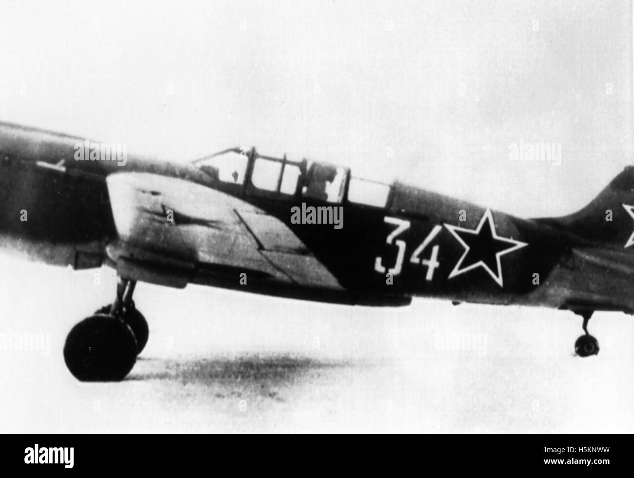 This image from the Ray Wagner Collection shows a historic fighter jet ...