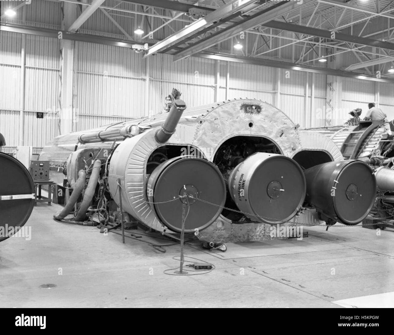An image from the Atlas Collection shows military tanks in action ...