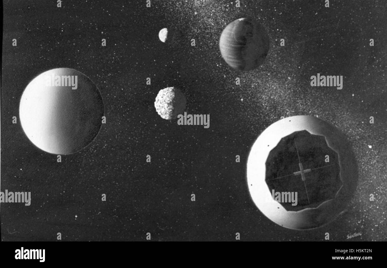 Photograph from the Atlas Collection showing an aircraft in flight with ...