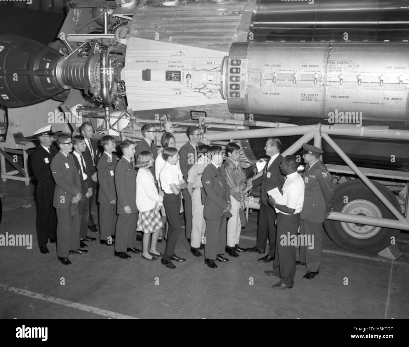 Image from the Atlas Collection showing a jet aircraft banking during ...
